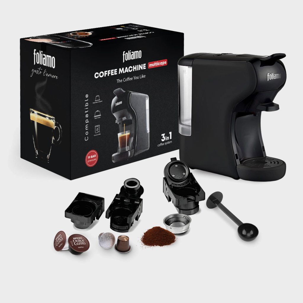Foliamo Multicaps 3-az-1-ben Kávégép – A Kávé Amit Szeret – Foliamo